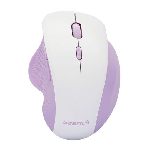 Mouse Geartek Inalámbrico 210 Lila