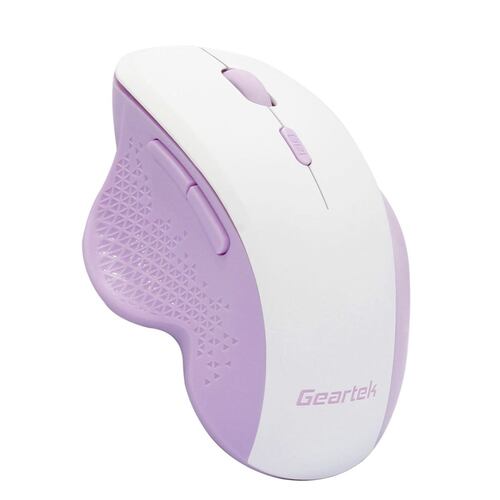 Mouse Geartek Inalámbrico 210 Lila