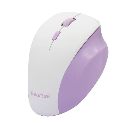 Mouse Geartek Inalámbrico 210 Lila
