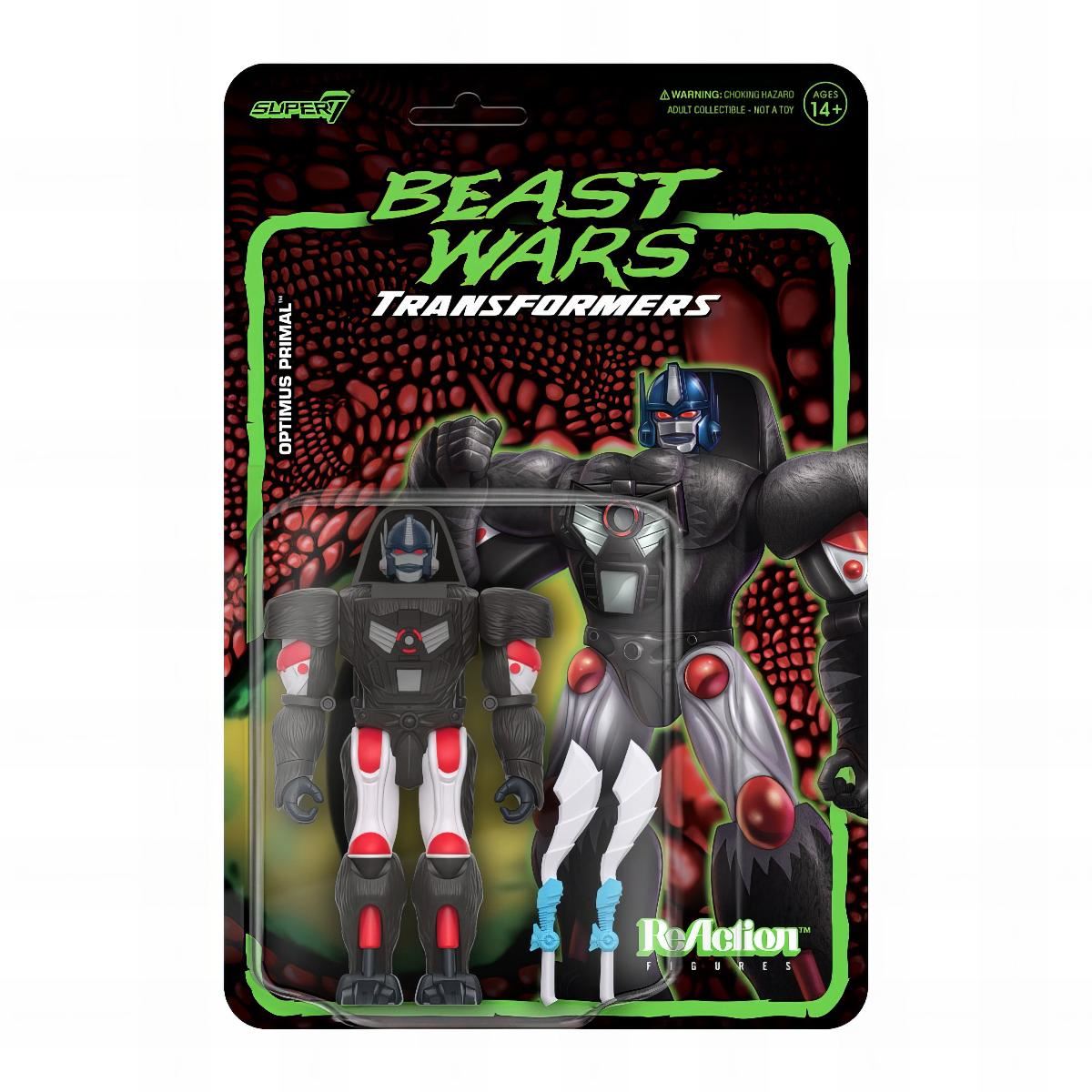 Figura Transformers BW Optimus Primal Super 7