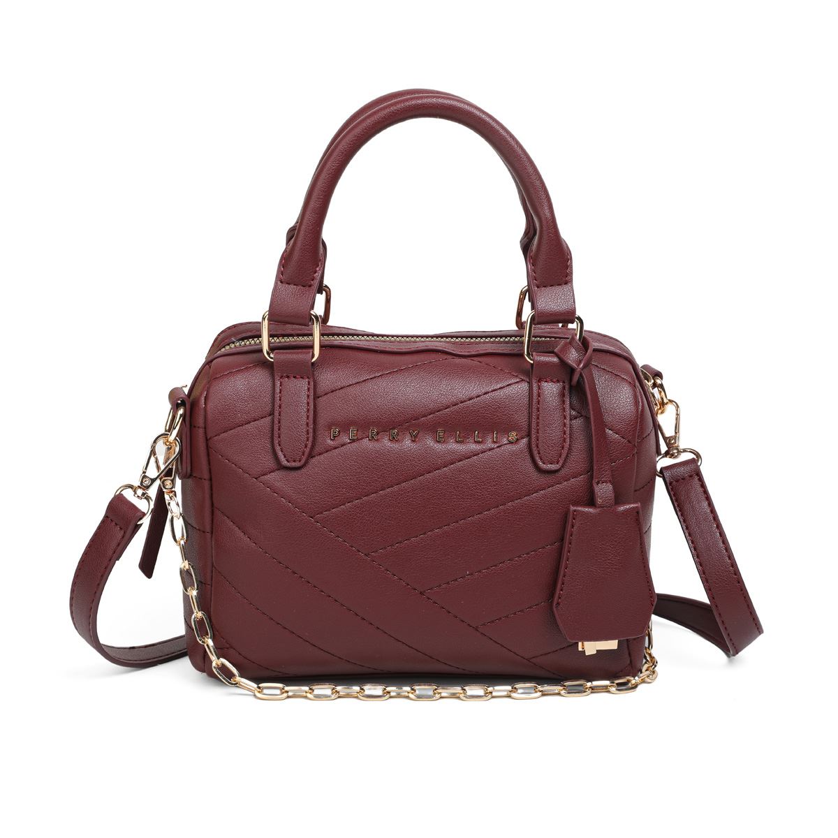 Bolso Bowling Perry Ellis Uva para Mujer
