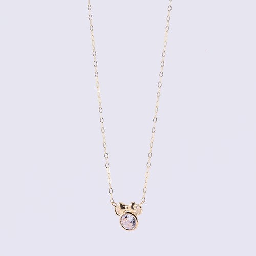 Collar Minnie Mouse Cristal Oro 14K Disney