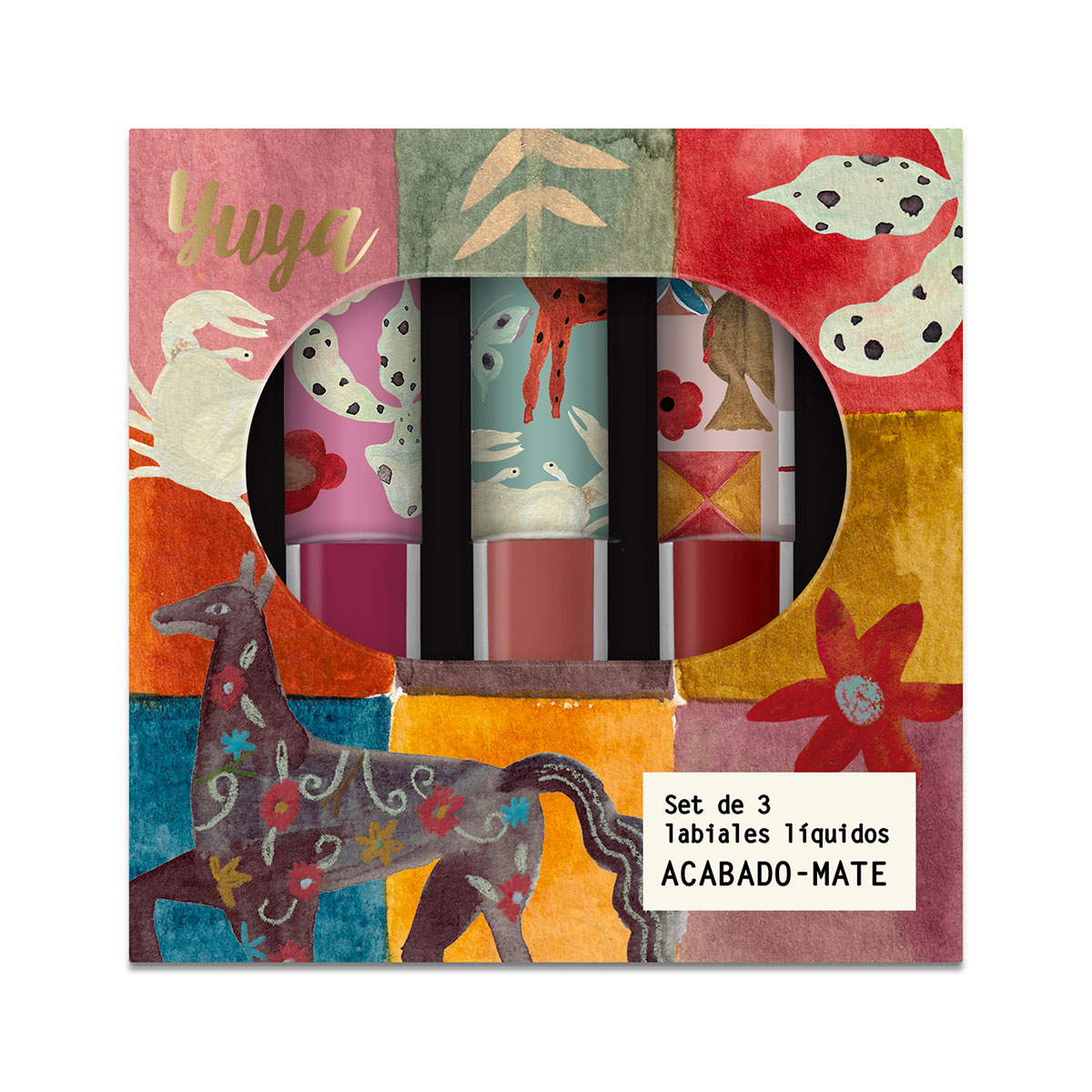 Set 3 Labiales Líquidos Mate Yuya