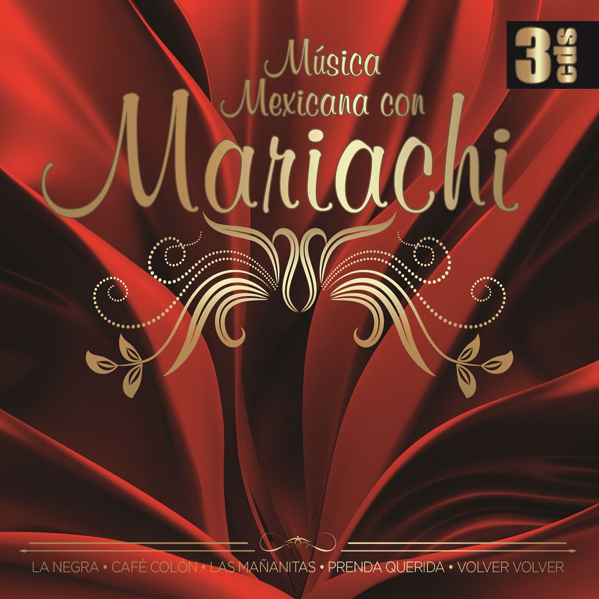 3CD MÃºsica Mexicana con Mariachi