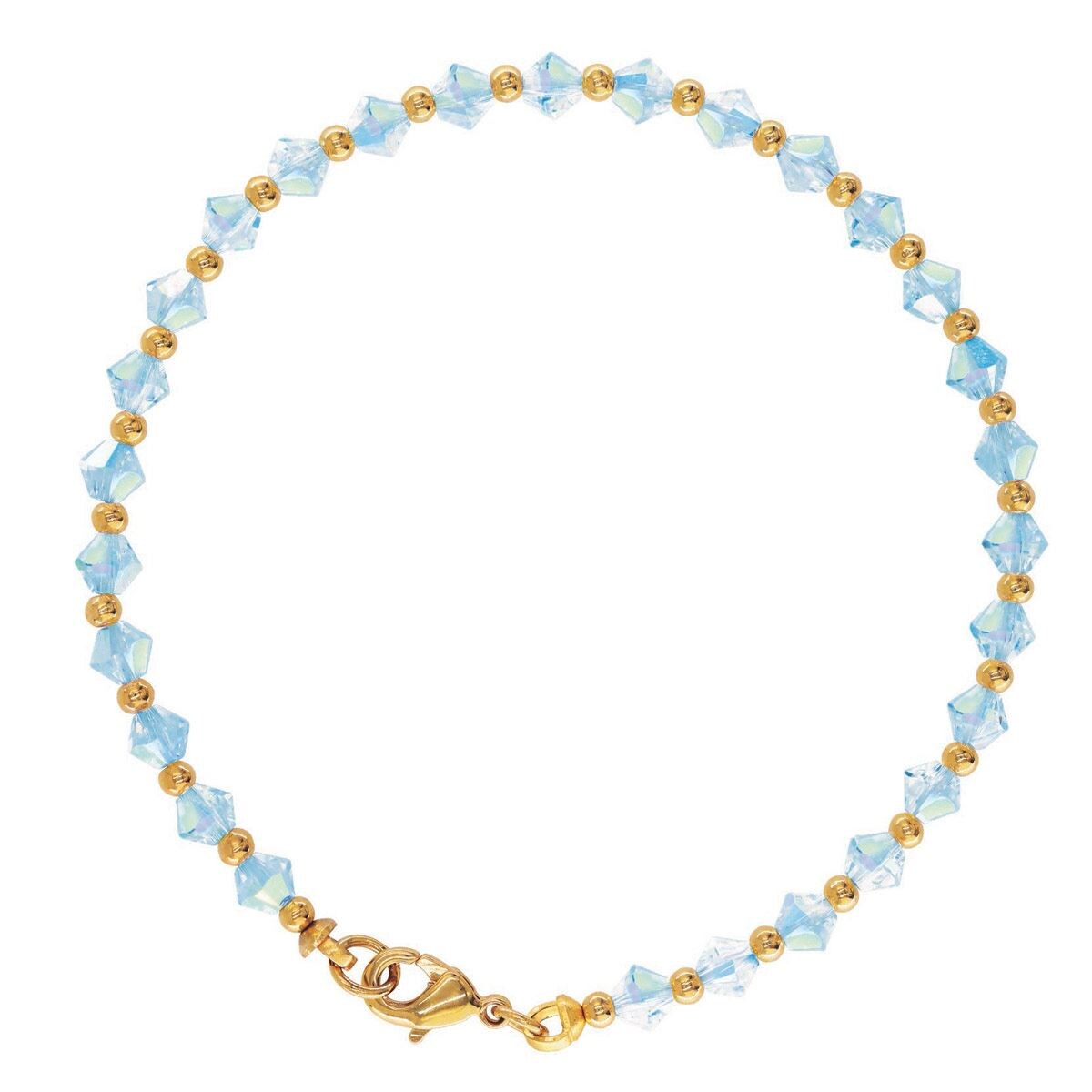 Hermosa pulsera de cristal de alta calidad un brillo extraordinario en ...