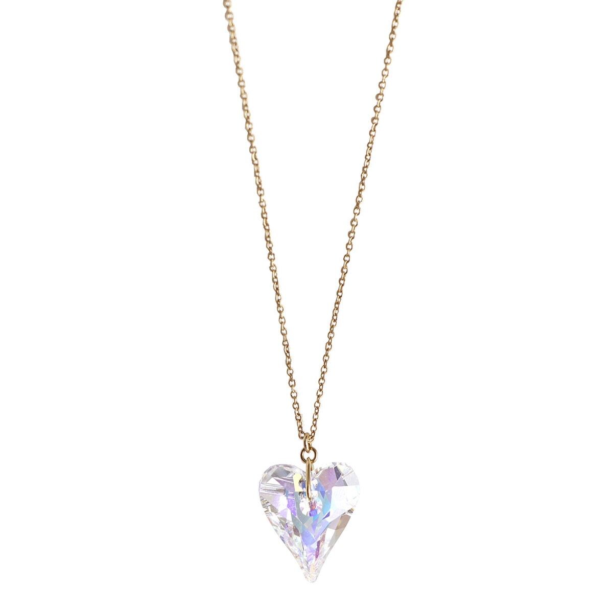 Dije De Corazón Alargado de Adrianne Picard Crystals