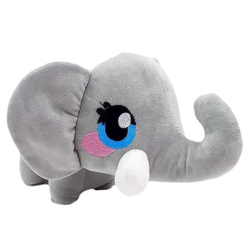 Cojín chico elefante gris
