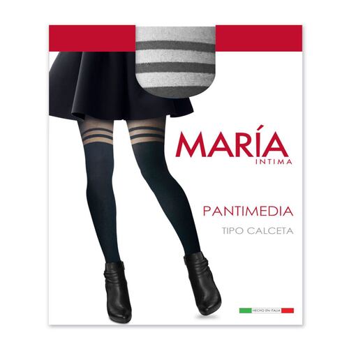 Pantimedia María Intima fantasía efecto calceta modelo 44026 talla ...