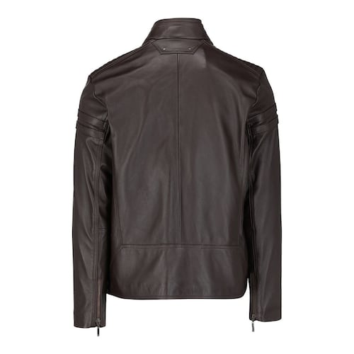 Chamarra Michel Domit A05I02 color café talla G