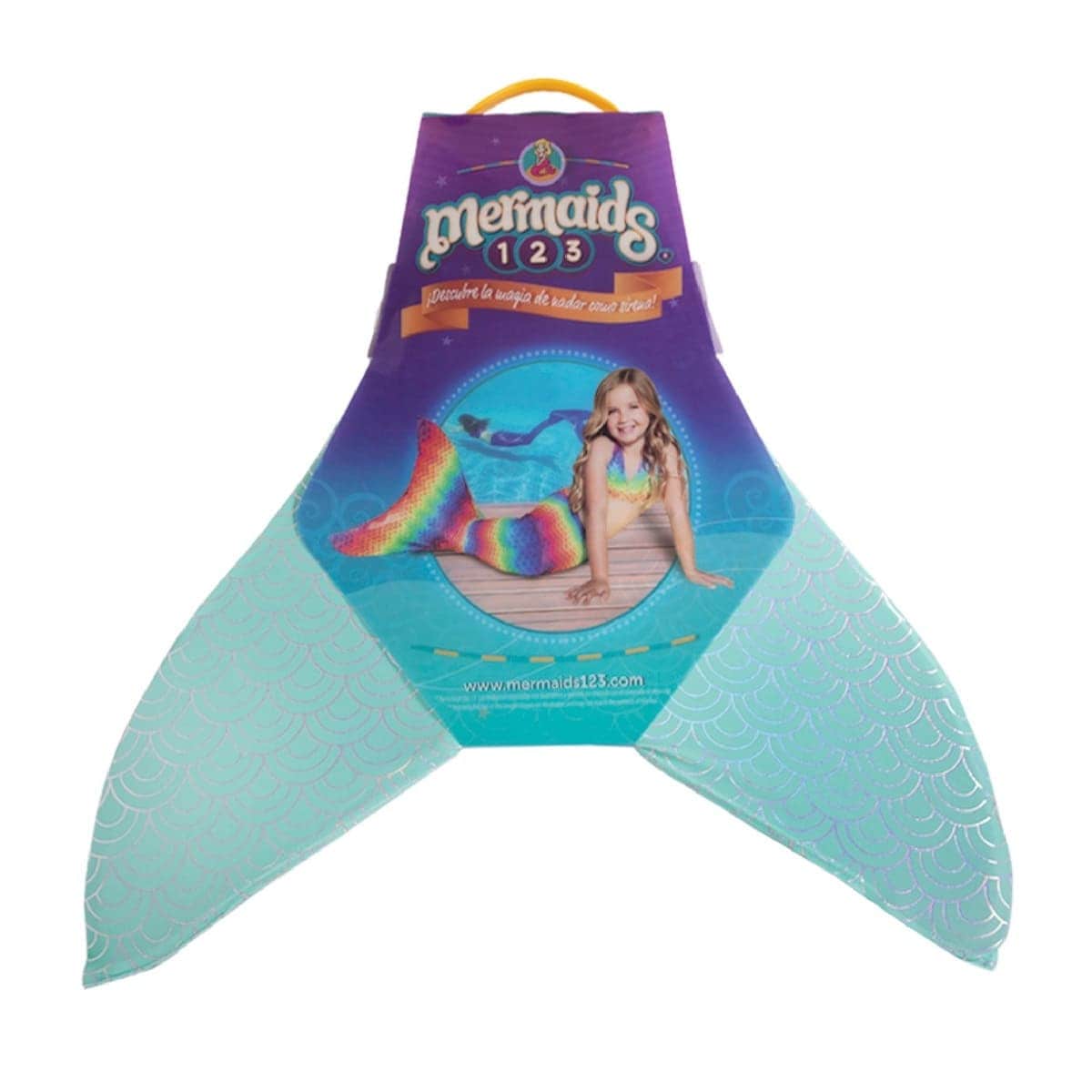 Kit Cola de Sirena con Monoaleta Ariel 10 Años Mermaids 123