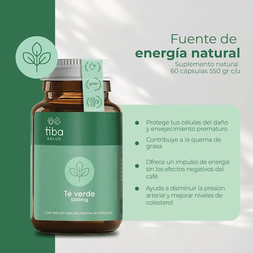 Suplemento Alimenticio Té Verde Tiba Salud