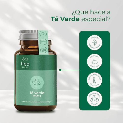 Suplemento Alimenticio Té Verde Tiba Salud