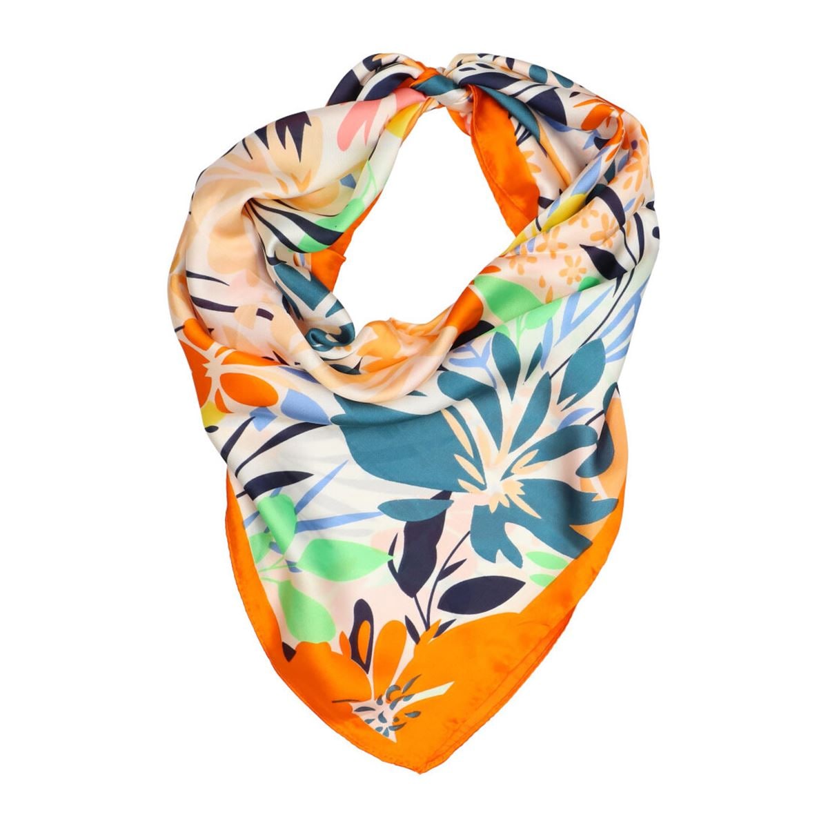 Pañuelo satinado con estampado para mujer Phi By Philosophy Jr talla ...