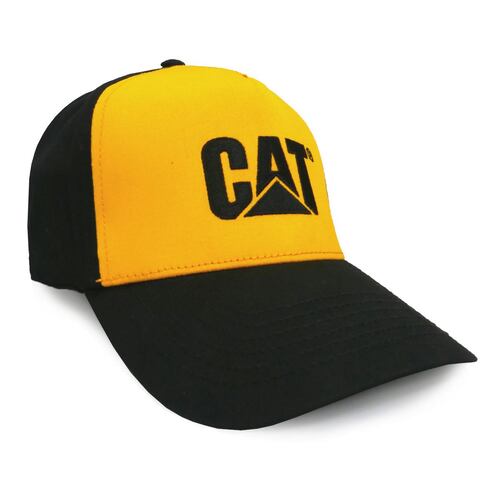 Gorra CAT 4090072 amarillo con negro