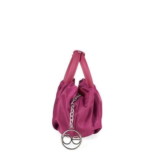 Bolso Satchel Color Magenta Para Mujer Cloe