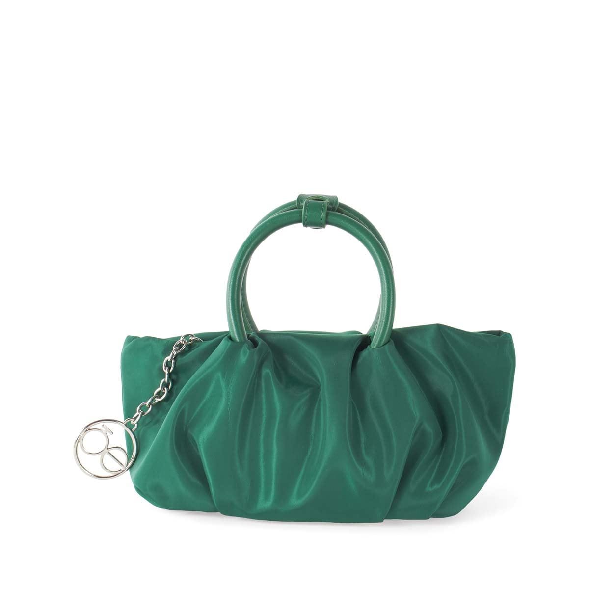 Bolso Satchel Color Verde Para Mujer Cloe