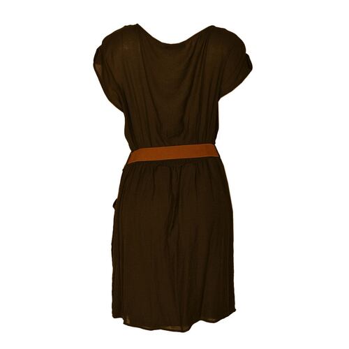 Vestido corto para mujer con cinturón en combinación Philosophy Jr ...
