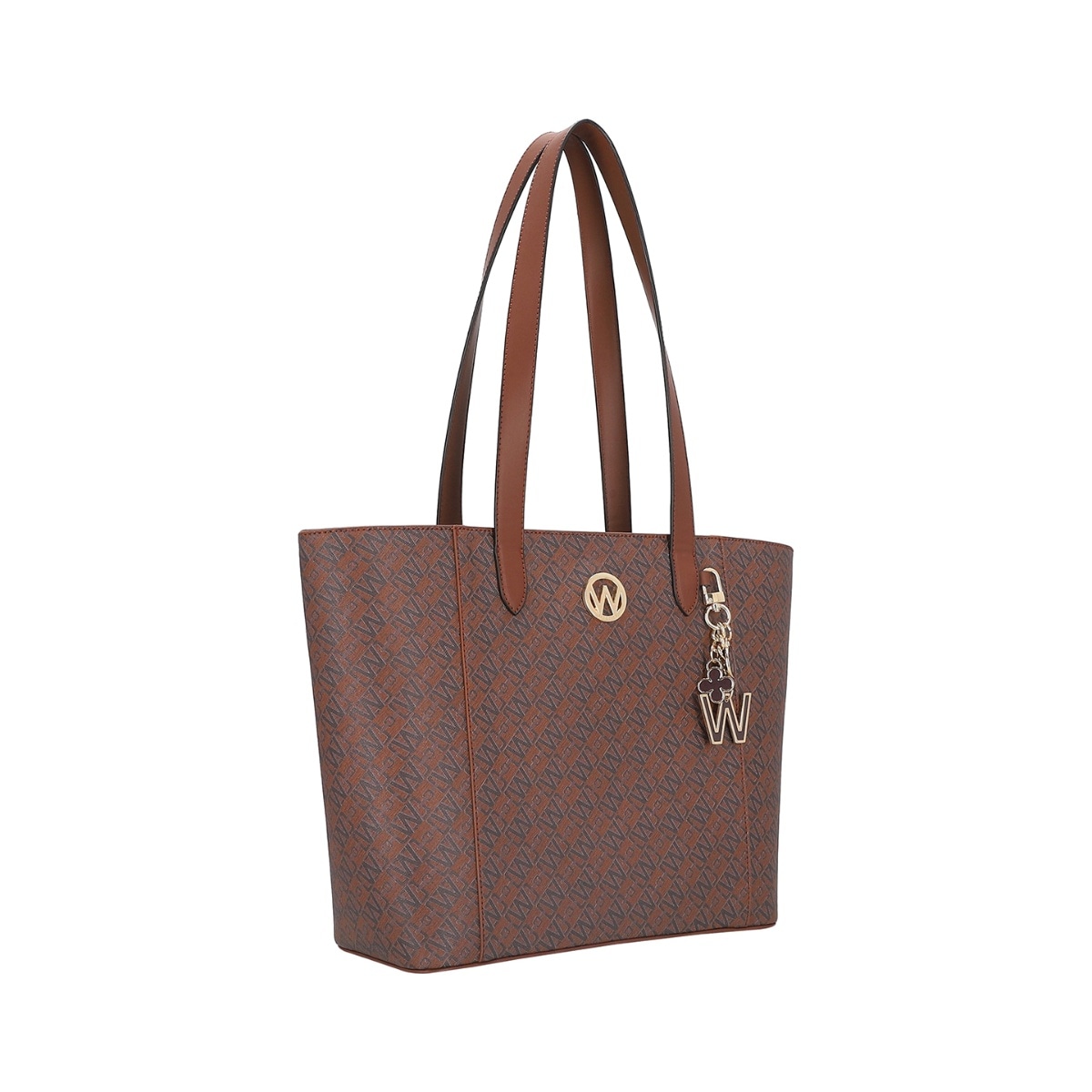 Bolsa Tote Color Café / Combinación para Mujer Westies