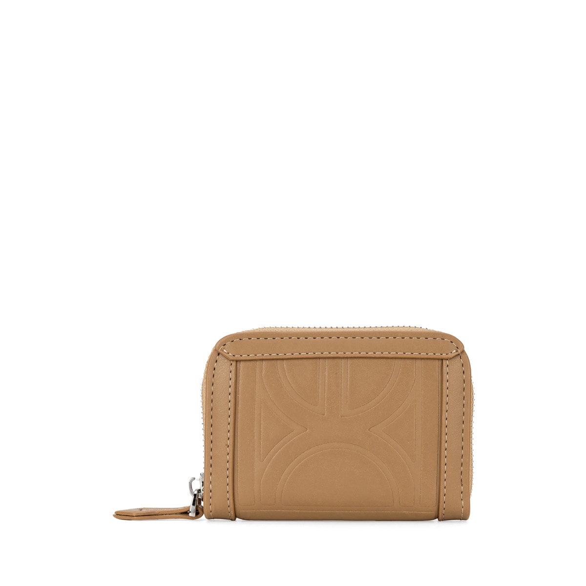 Billetera Cierre Sencillo Cloe Color Camel para Mujer