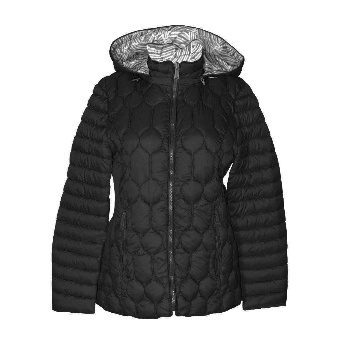 Chamarra Capitonada Reversible Philosophy Talla Grande para Mujer