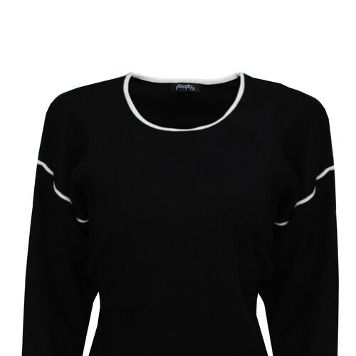Suéter Liso Cuello Redondo Philosophy Junior para Mujer