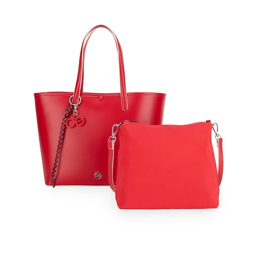 Bolso Tote Cloe Rojo para Mujer