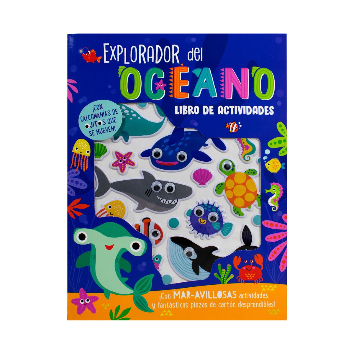 Libro de actividades: explorador del océano.