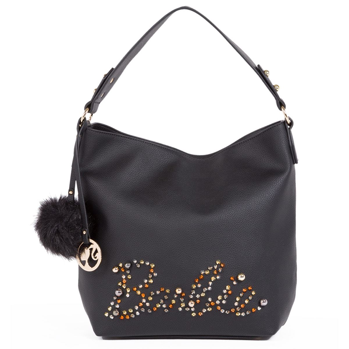 Bolso hobo Barbie negro