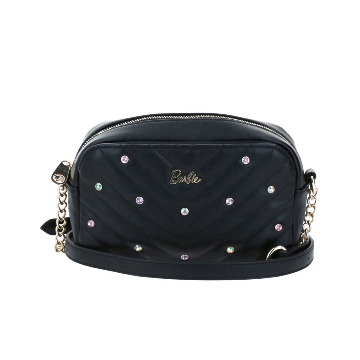 Bolso Barbie x Gorett Crossbody Color Negro Para Mujer
