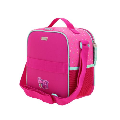 Lonchera Rosa Strange Happy Girl Chenson