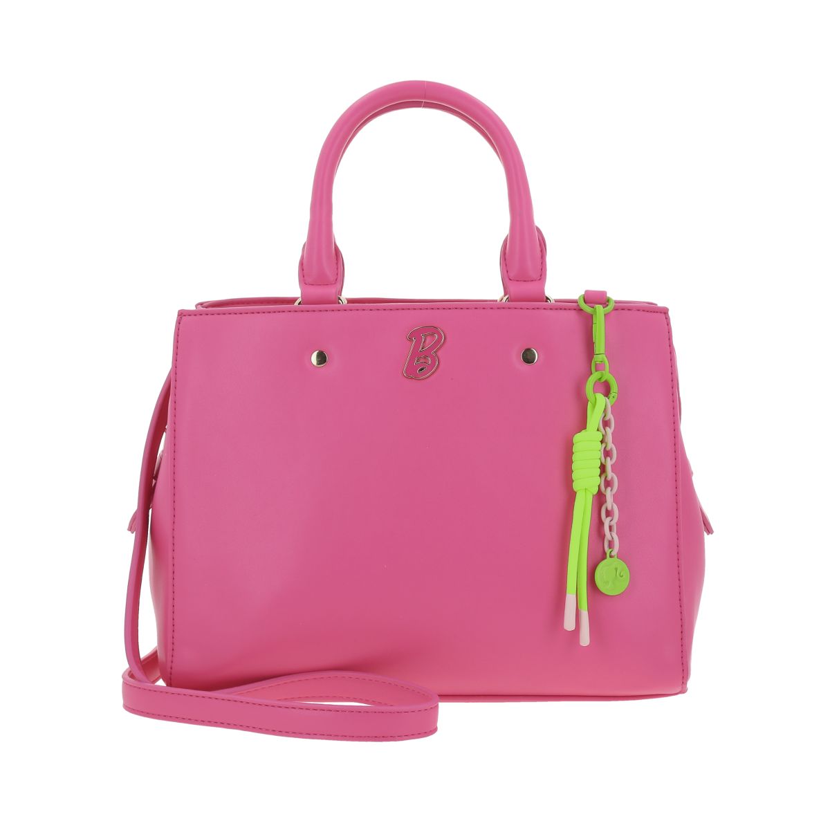 Bolso Satchel Barbie By Gorett Rosa para Mujer
