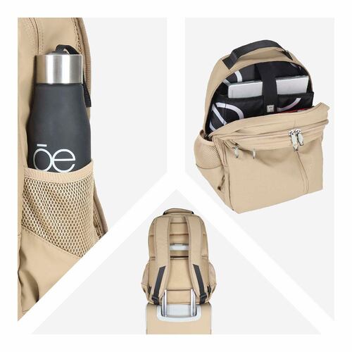 Backpack 16" Beige Ruel Cloe