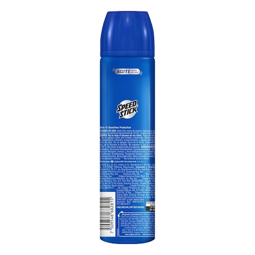 Antitranspirante en Aerosol Speed Stick Sensitive Protection 91g Antitranspirante en Aerosol Speed Stick Sensitive Protection 91g
