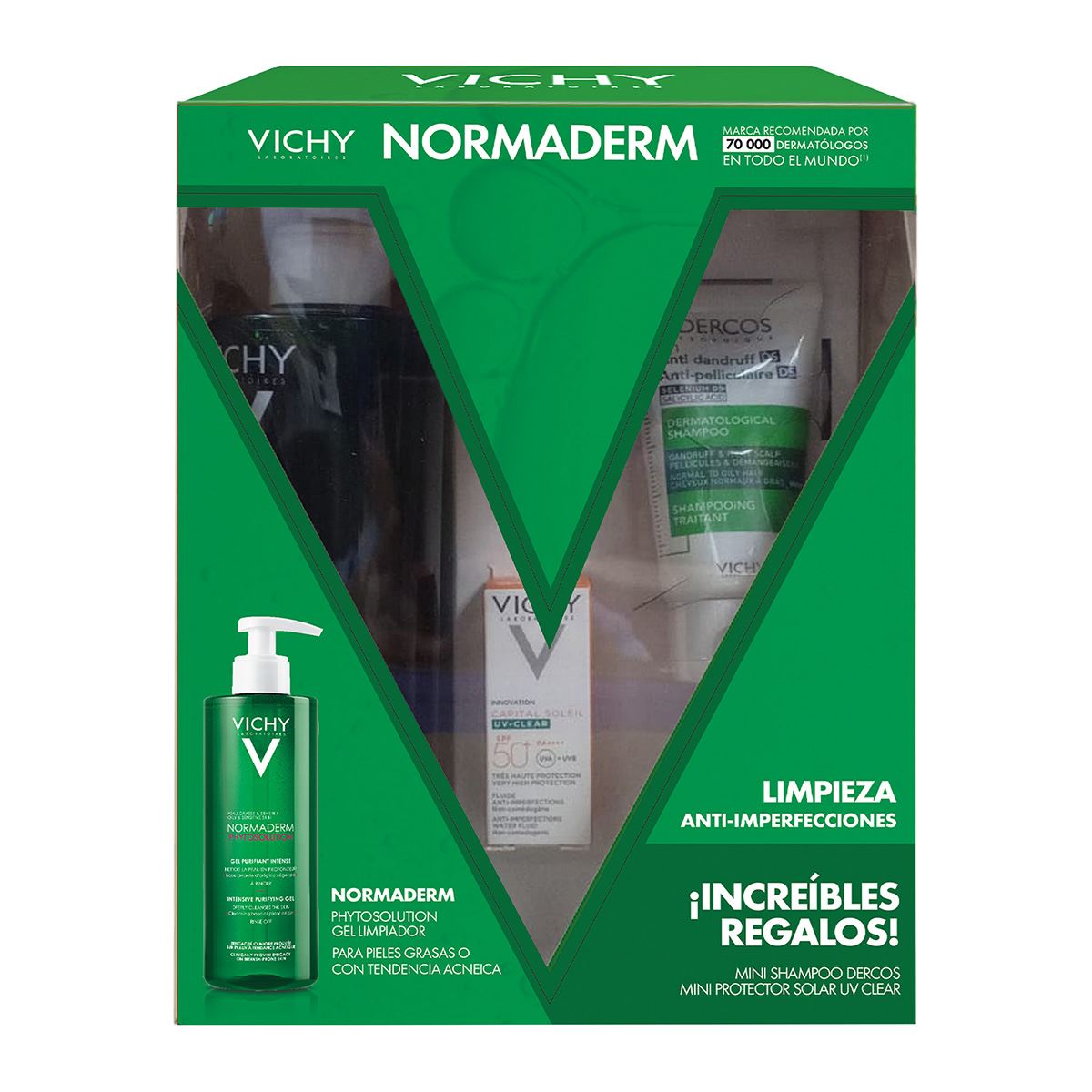 Kit Vichy Piel Grasa Limpieza Back 2 School 24
