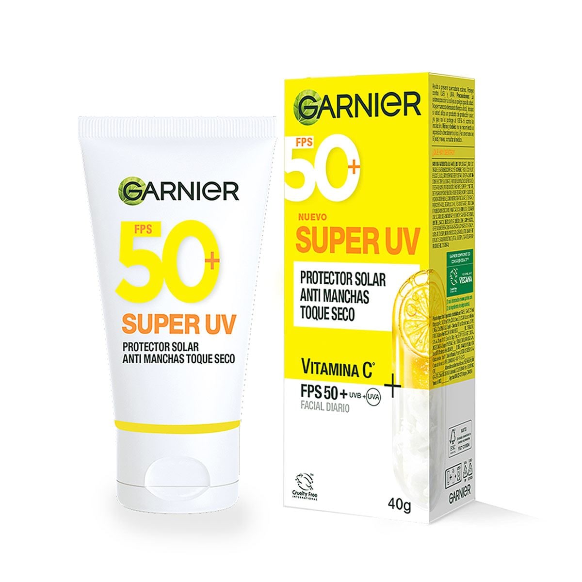 Garnier FPS50+ Super UV Protector Solar Dry Touch 40g