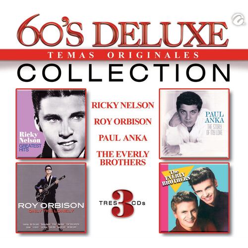 CD3 60's Deluxe Collection Ricky Nelson, Roy Orbison, Paul Anka, Everly ...