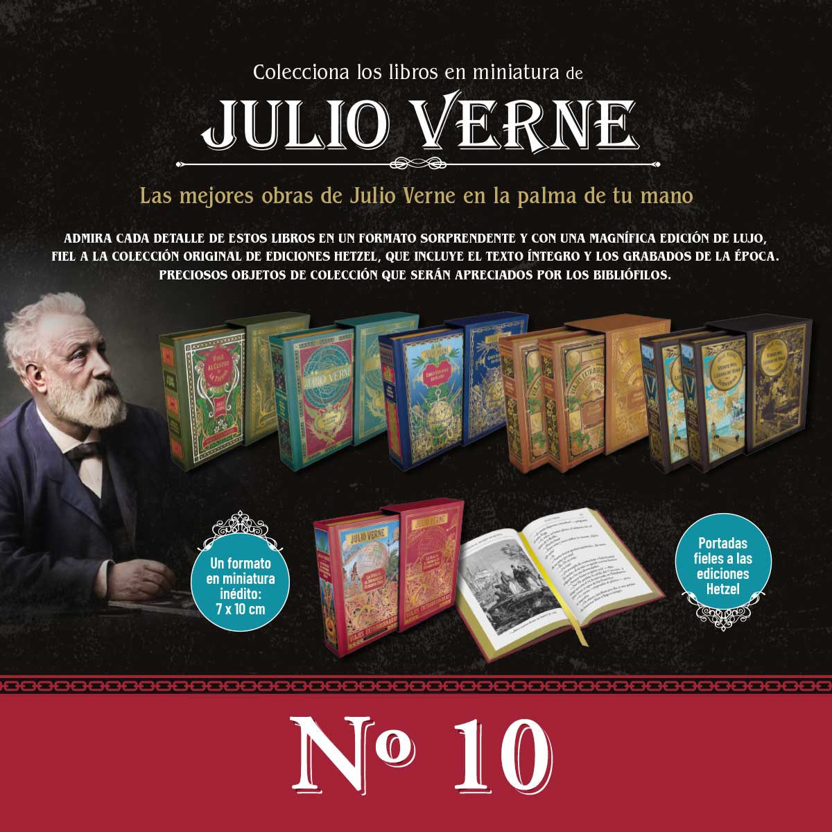 Colección Mini Libros Julio Verne0010 Editorial Salvat Sl Homenaje