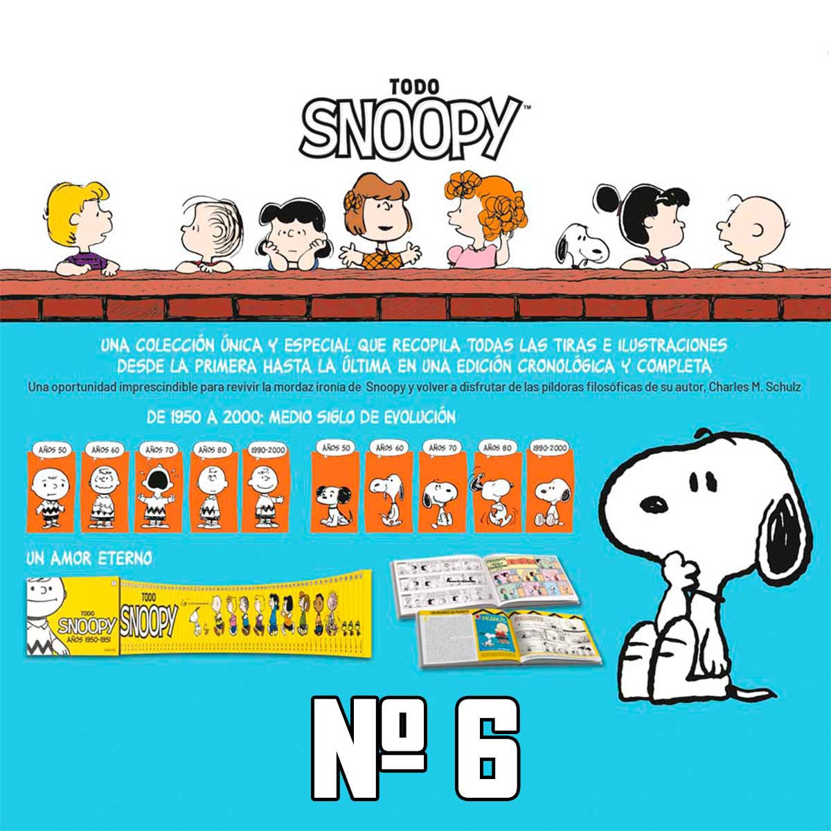 Colección Libro Comics Snoopy 0006 Editorial Salvat Sl