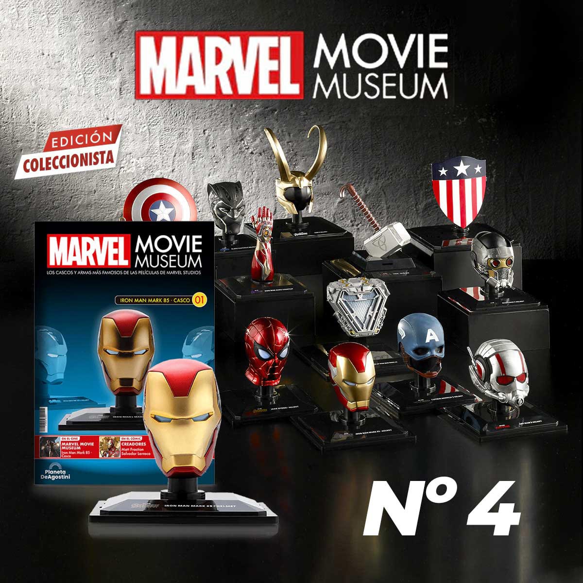 Colección Fasciculo Marvel Movie Museum Mas Complemento 0004 Editorial ...