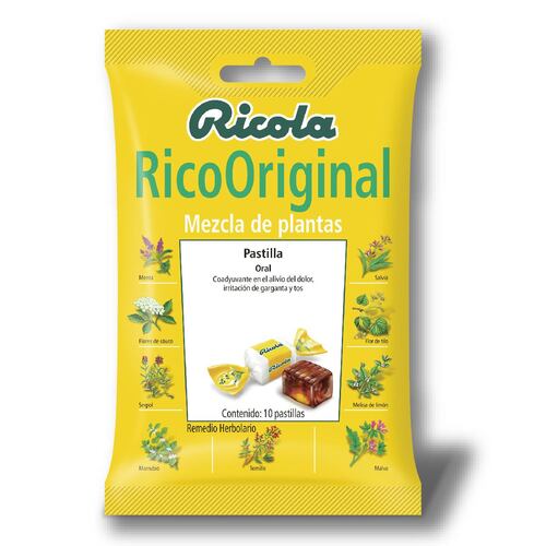 Ricola rico original mezcla de plantas c/10