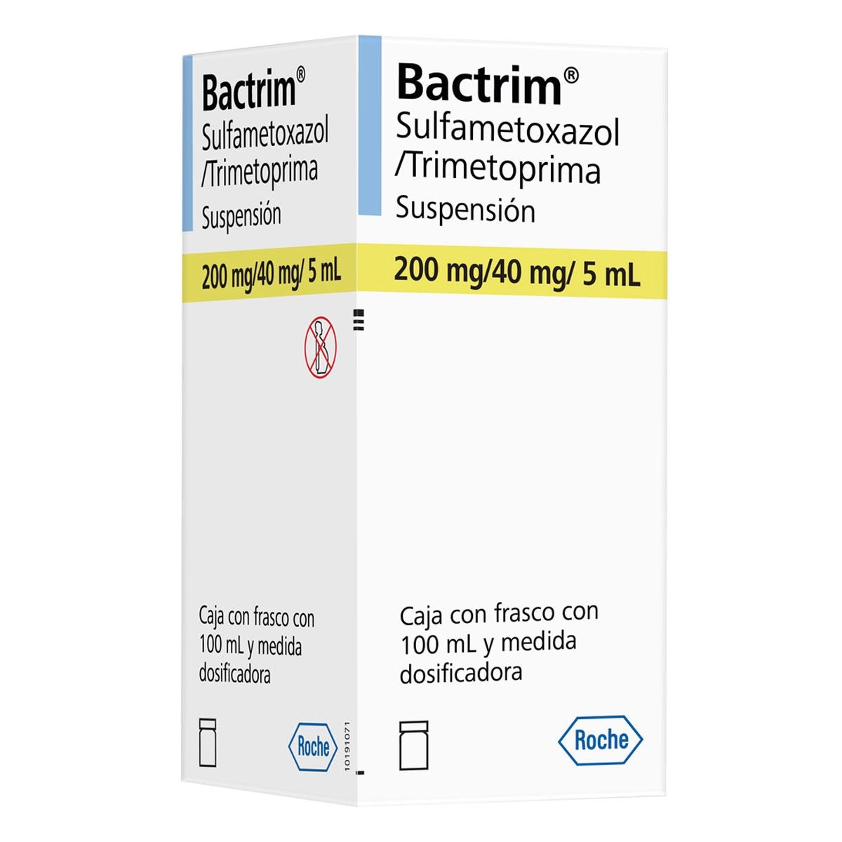 Bactrim Suspensión 200Mg/40Mg/5ml Frasco con 100 ml