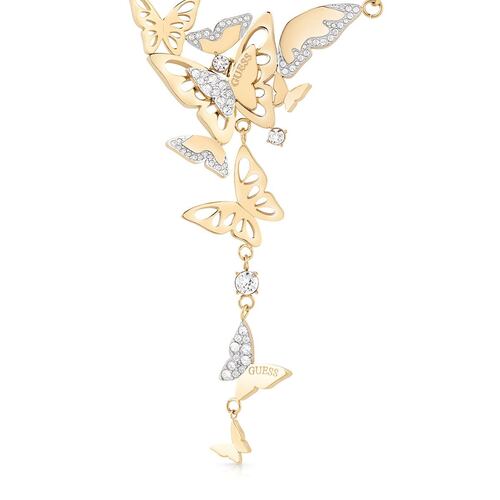Collar Guess Fly Away Para Dama Color Dorado