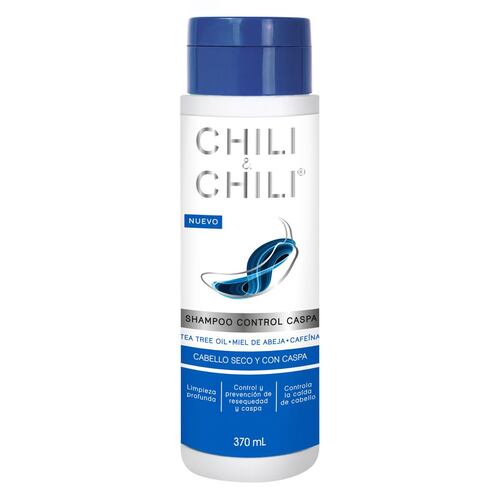 Shampoo control caspa 370 ml chili&chili