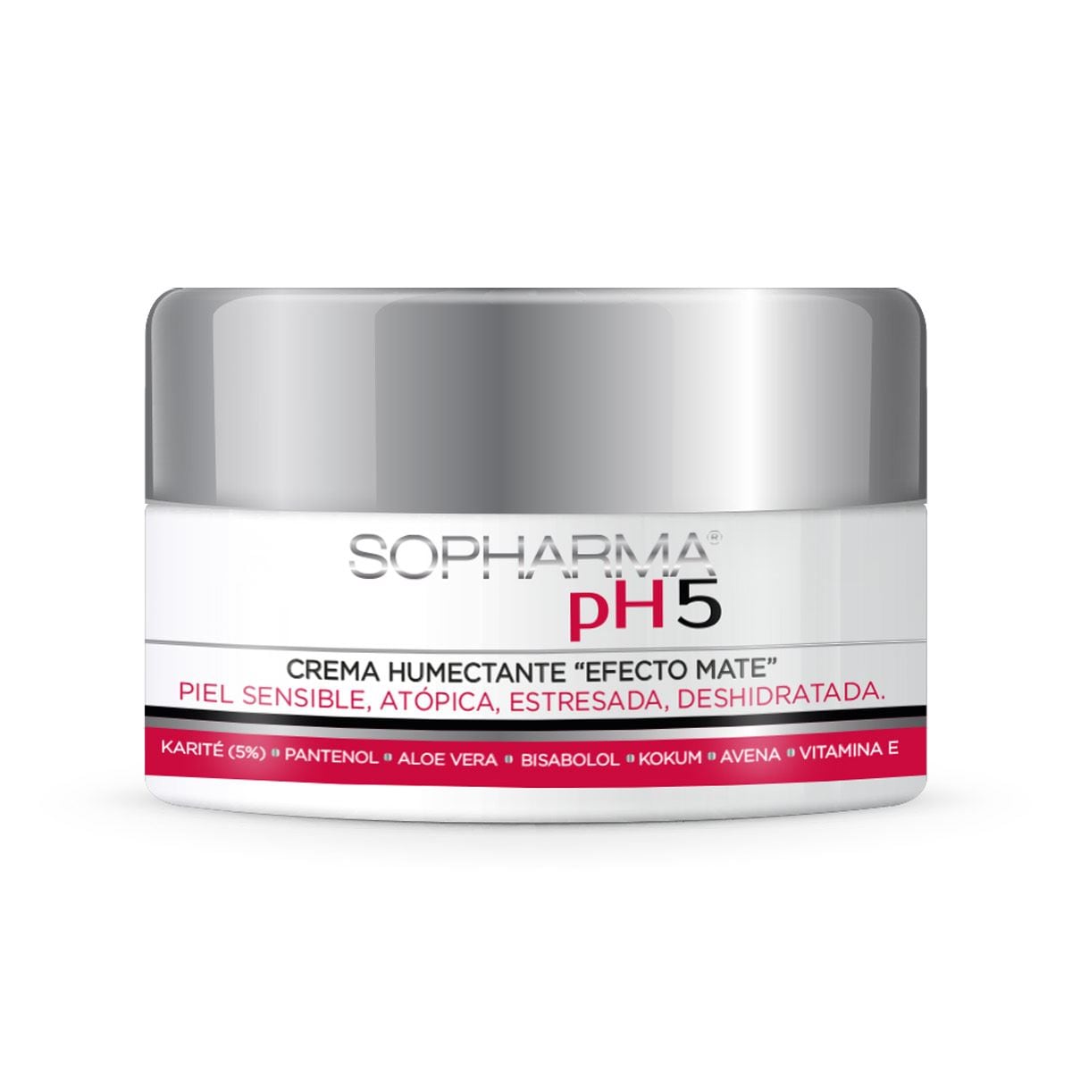 Crema Humectante Efecto Mate Sopharma pH5