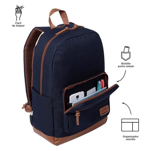 Backpack Porta Laptop Totto Tocax Gris