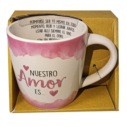 "Taza decorativa "Nuestro Amor es.."