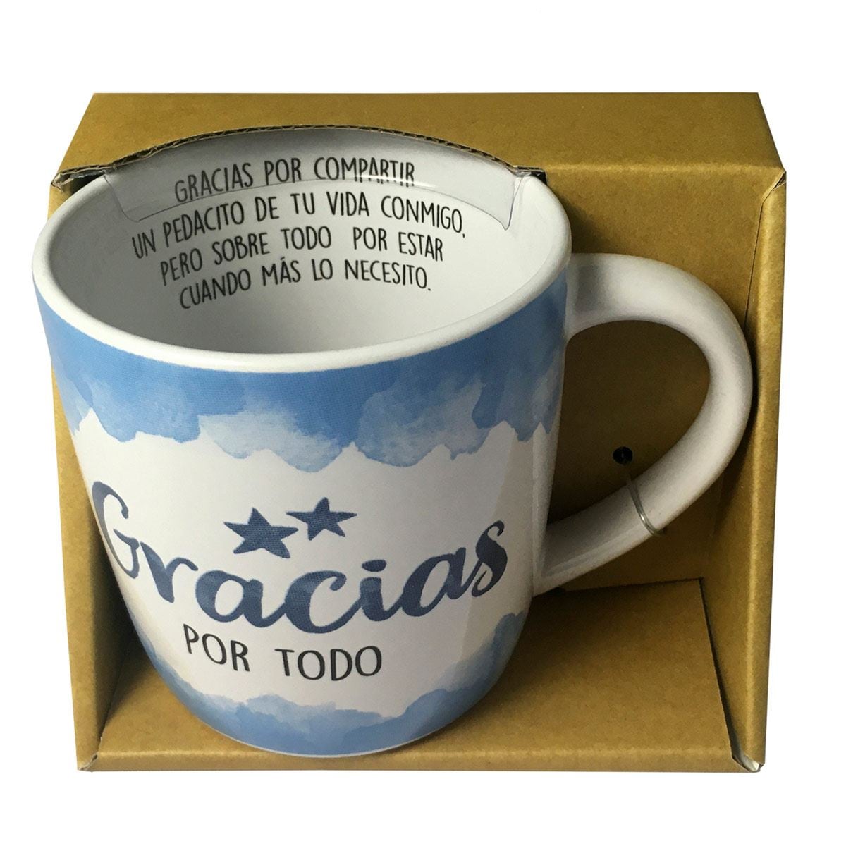 Taza decorativa "Gracias por Todo"