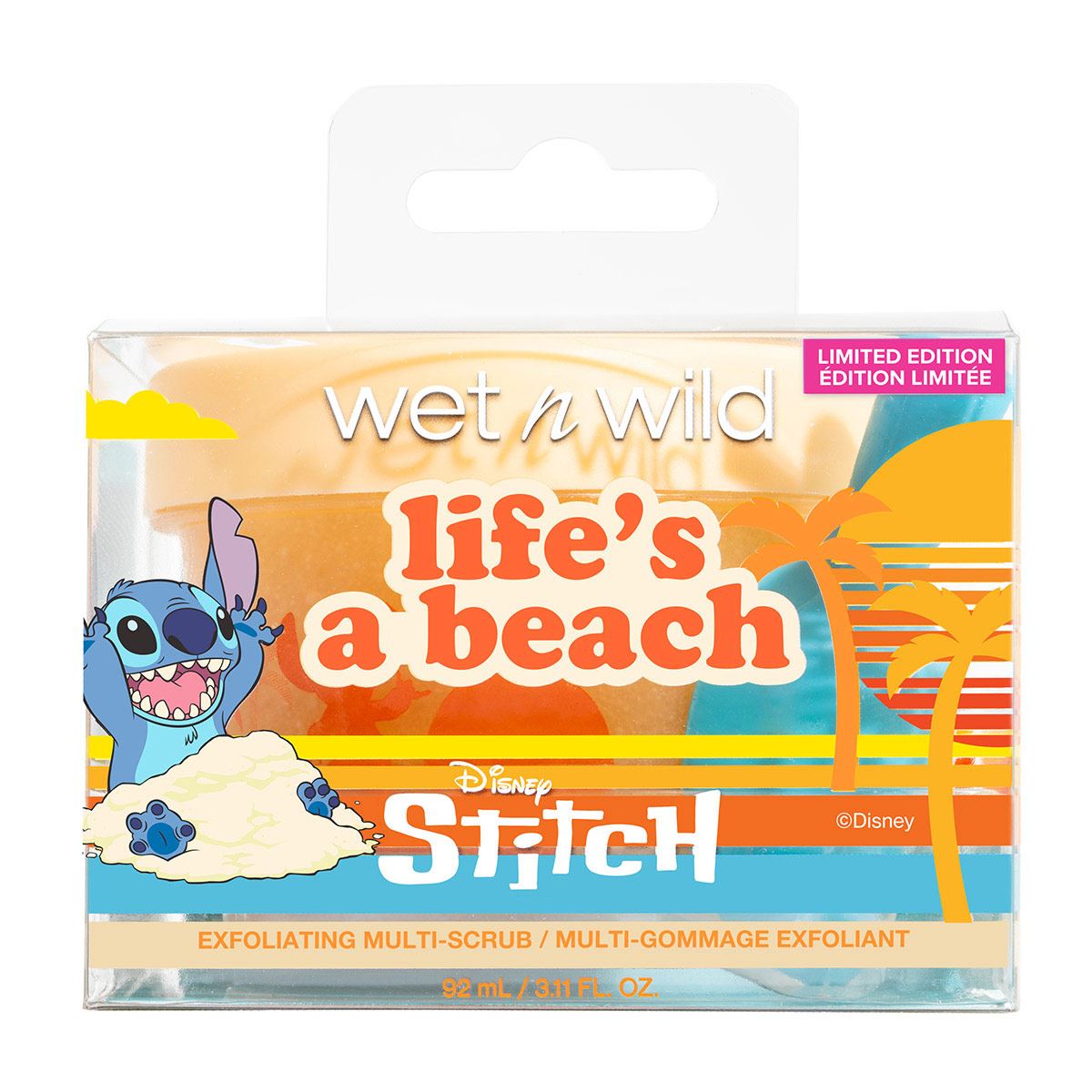 Exfoliante Disney Stitch x Wet n Wild