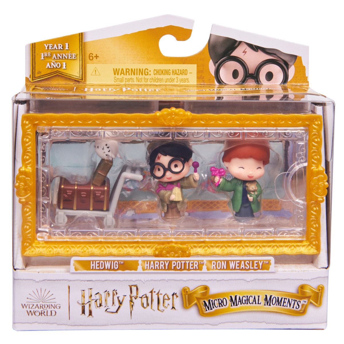 Multipack Micro Harry, Ron y Hedwig