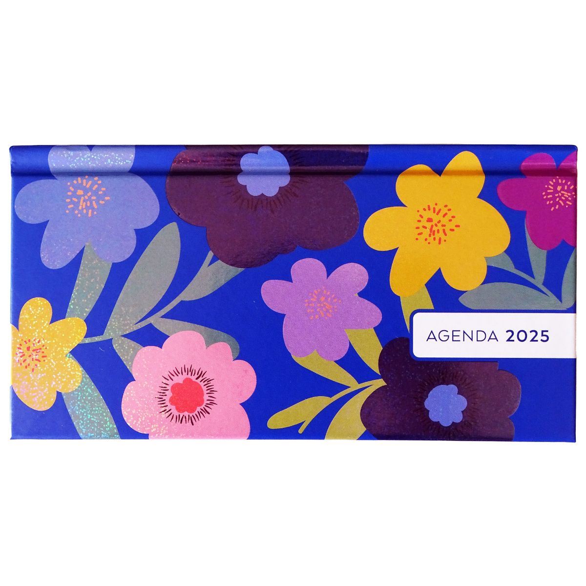 Agenda 2025 Tapa Dura Pocket Diseño Flores Vr Editoras